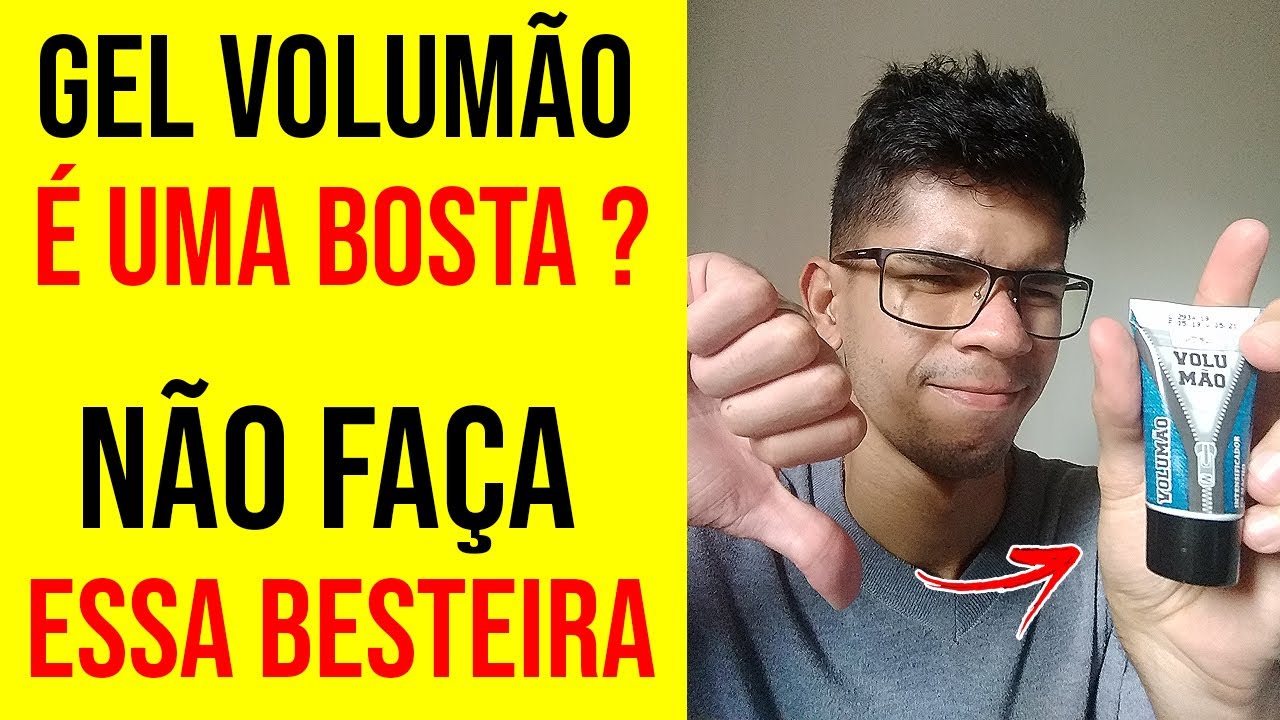 Gel Volumão FUNCIONA? Como USAR CORRETAMENTE? Gel Volumão FUNCIONA ...