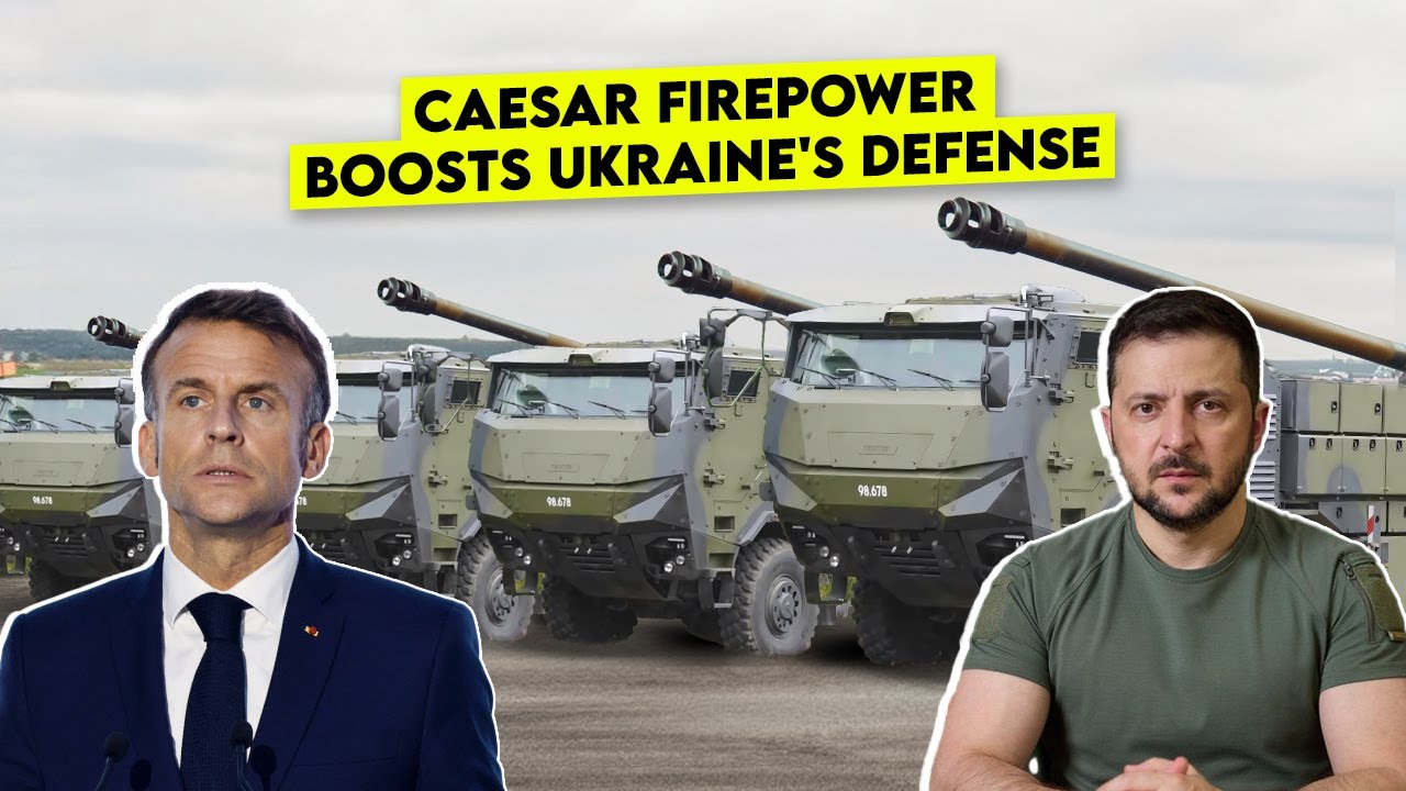 Dozen New CAESAR Howitzers Unleashed: Boosting Ukraine’s Battlefield ...