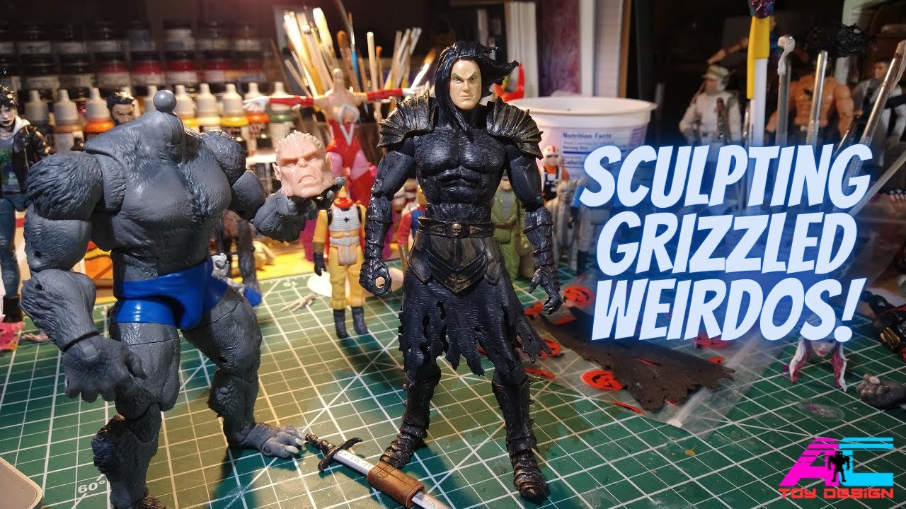 Live Sculpting: Annomander Rake From Malazan - YouTube