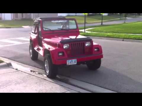 Jeep Wrangler Chopper - YouTube