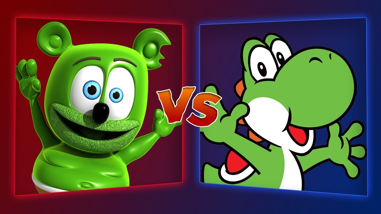 MUGEN Battle - Gummy Bear vs Yoshi - YouTube