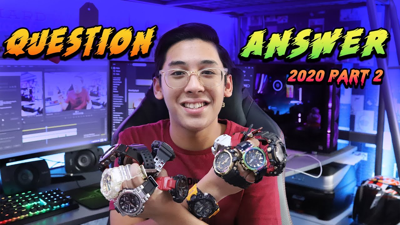 KOLEKSI G-SHOCK SYAFIQ AIMAN! - Q&A 7 - YouTube