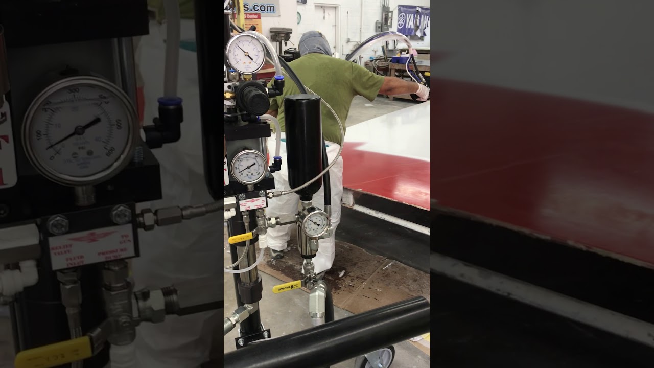Phoenix Equipment-Gelcoat System - YouTube