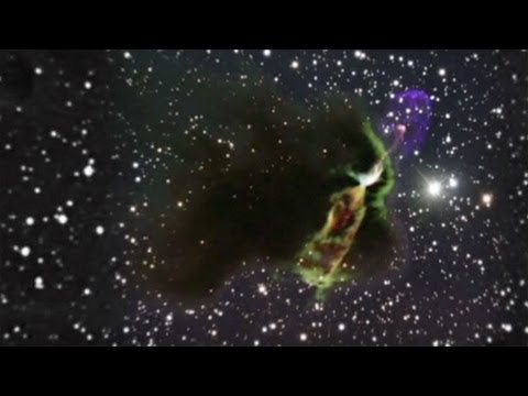 Birth of new star captured by Chilean observatory - YouTube