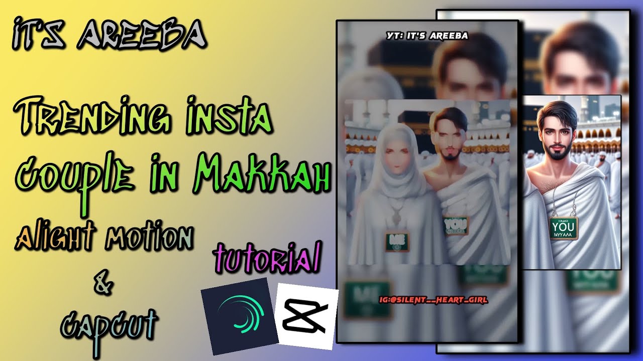 Trending insta couple in Makkah status editing🔥Bing image Creator ...