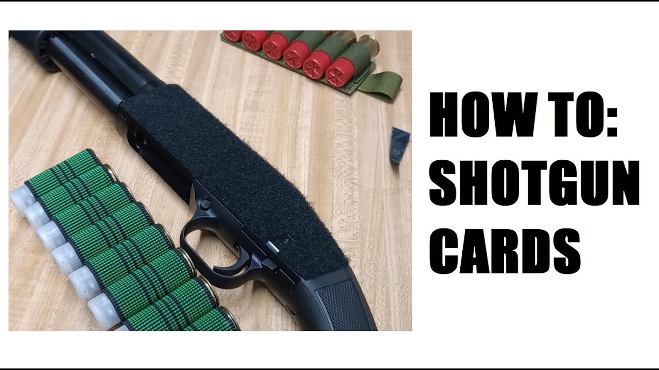 Adding shotgun cards to the Maverick 88 - YouTube
