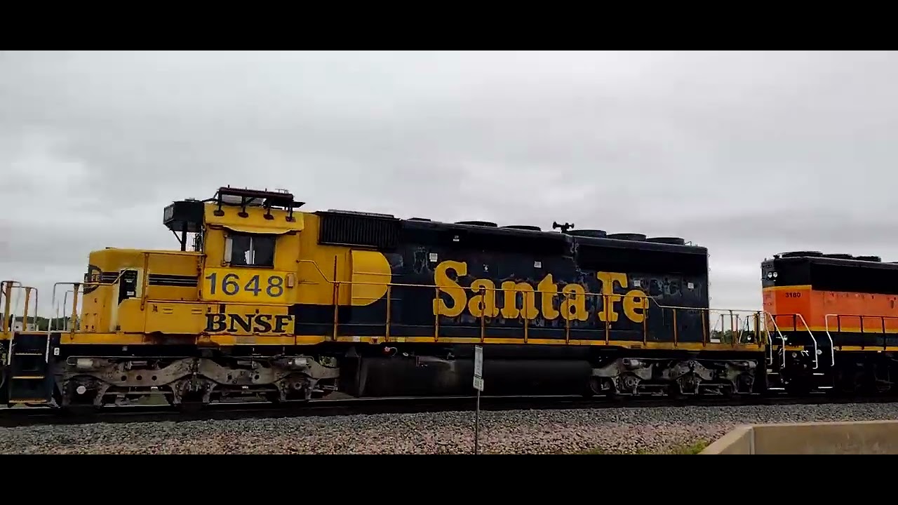BNSF Local Train, Wichita, KS 5/15/23 - YouTube
