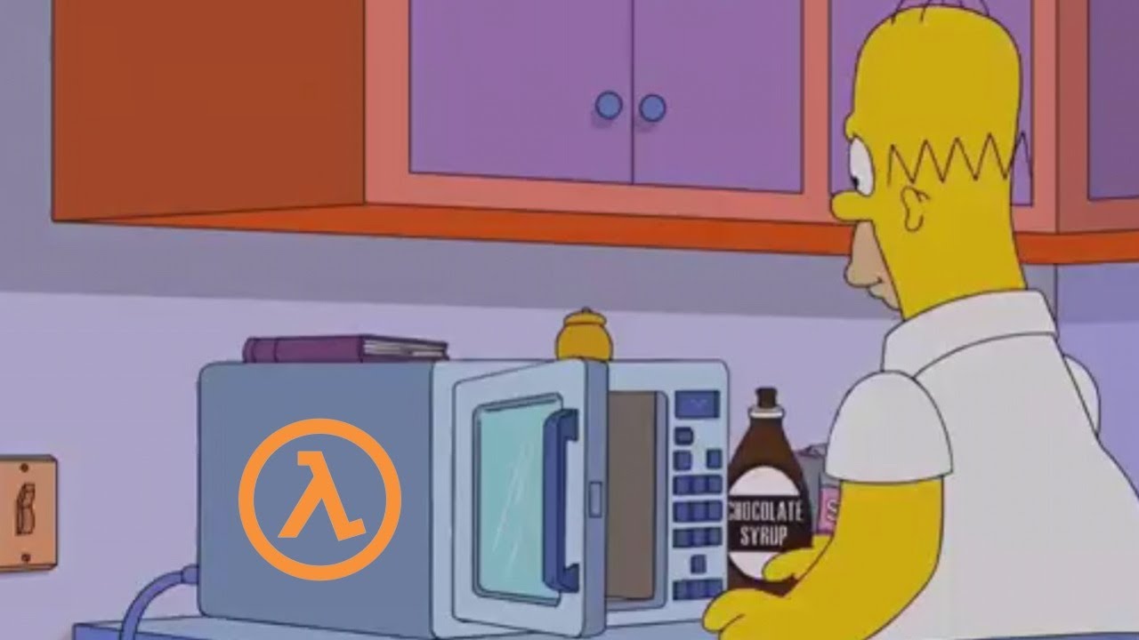 Гомер Симпсон и Микроволновка | Homer Simpson uses Microwave | Half ...