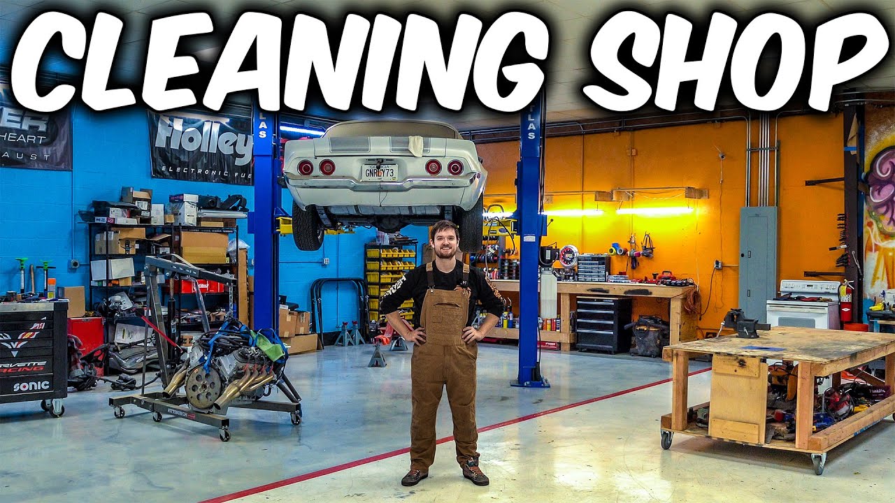 3 YEARS of Clutter GONE: Epic Shop Clean Up Time Lapse! - YouTube