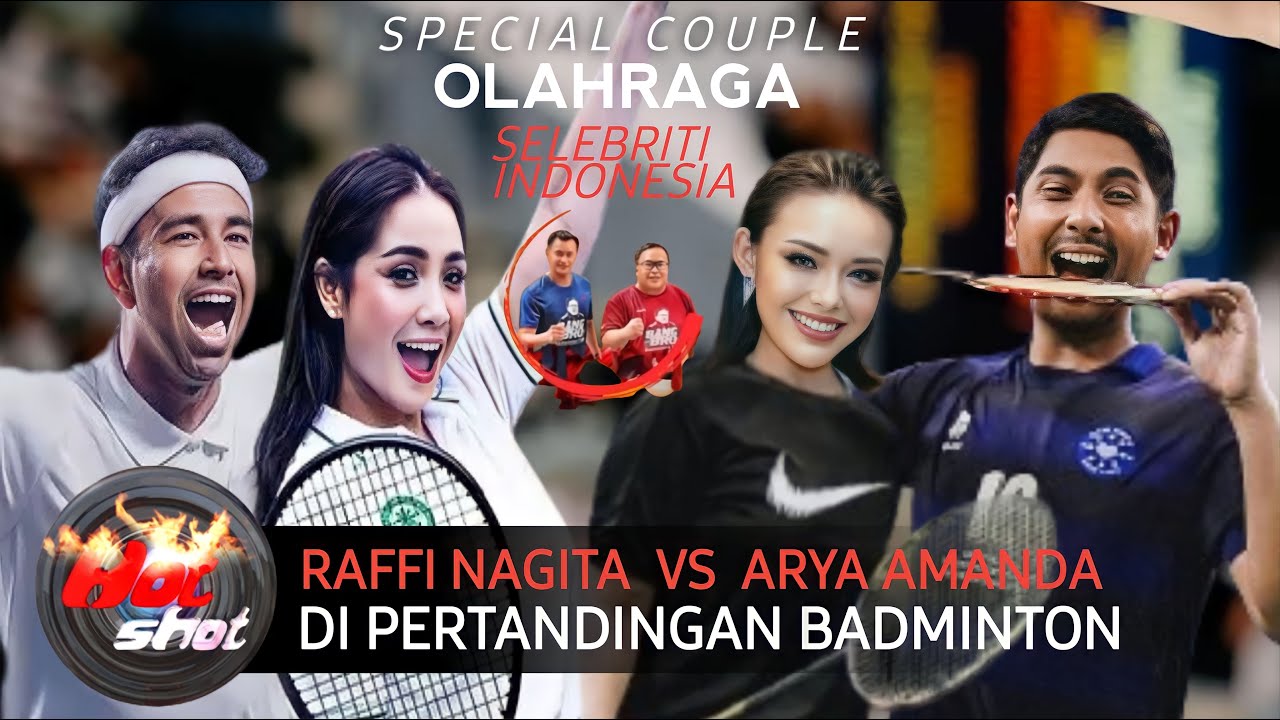 Pasangan arya saloka dan Amanda manopo bakal bertanding badminton ...