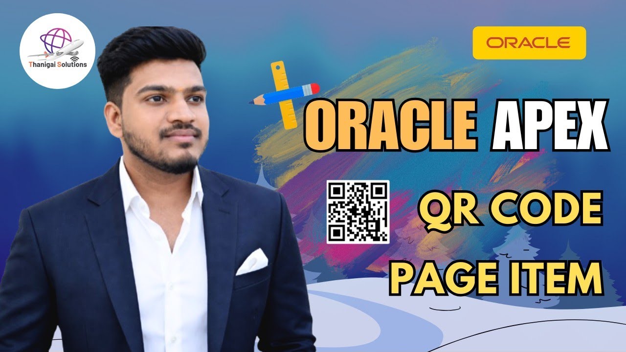 🛡️ Oracle APEX QR Code Page Item Tutorial – Generate QR Codes Easily ...