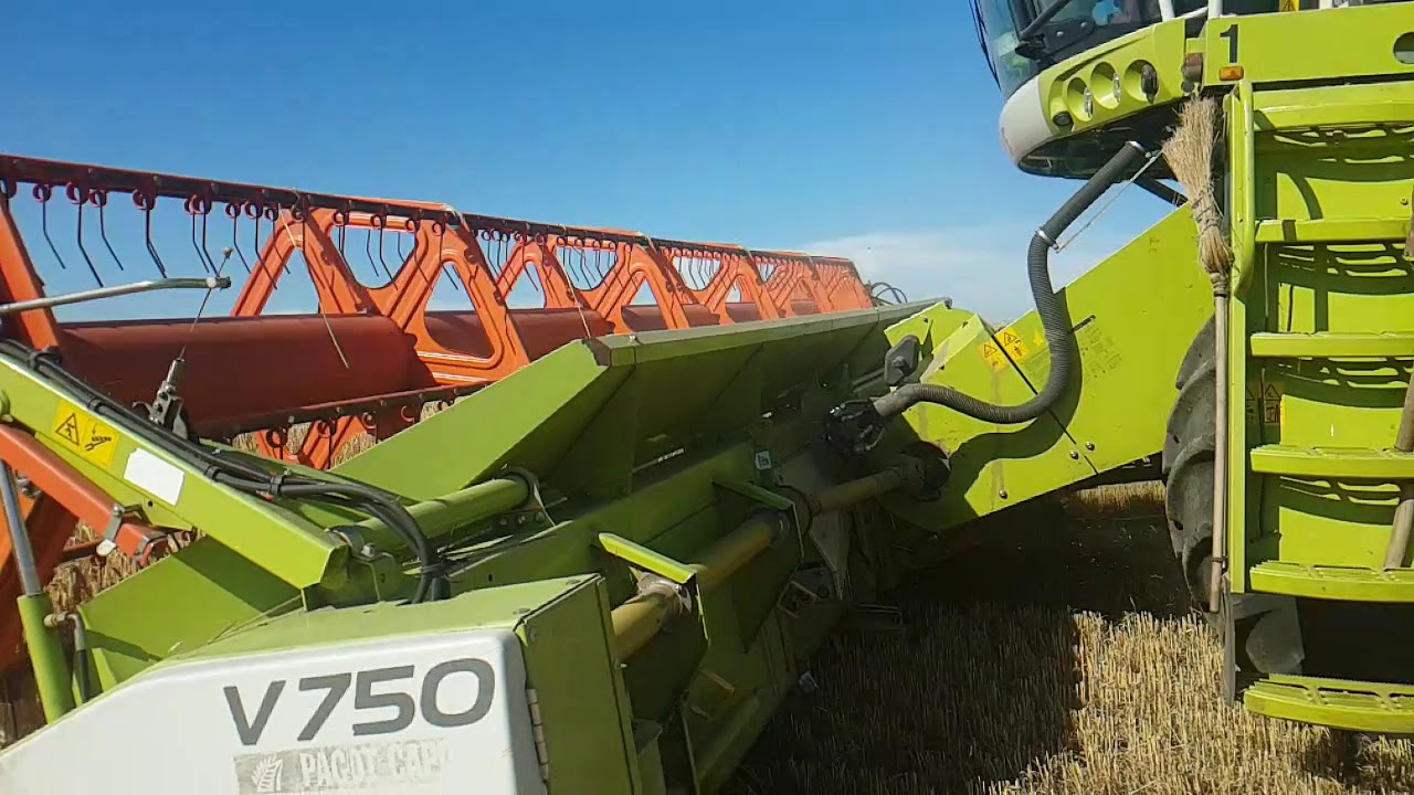 Claas Lexion 650 - YouTube