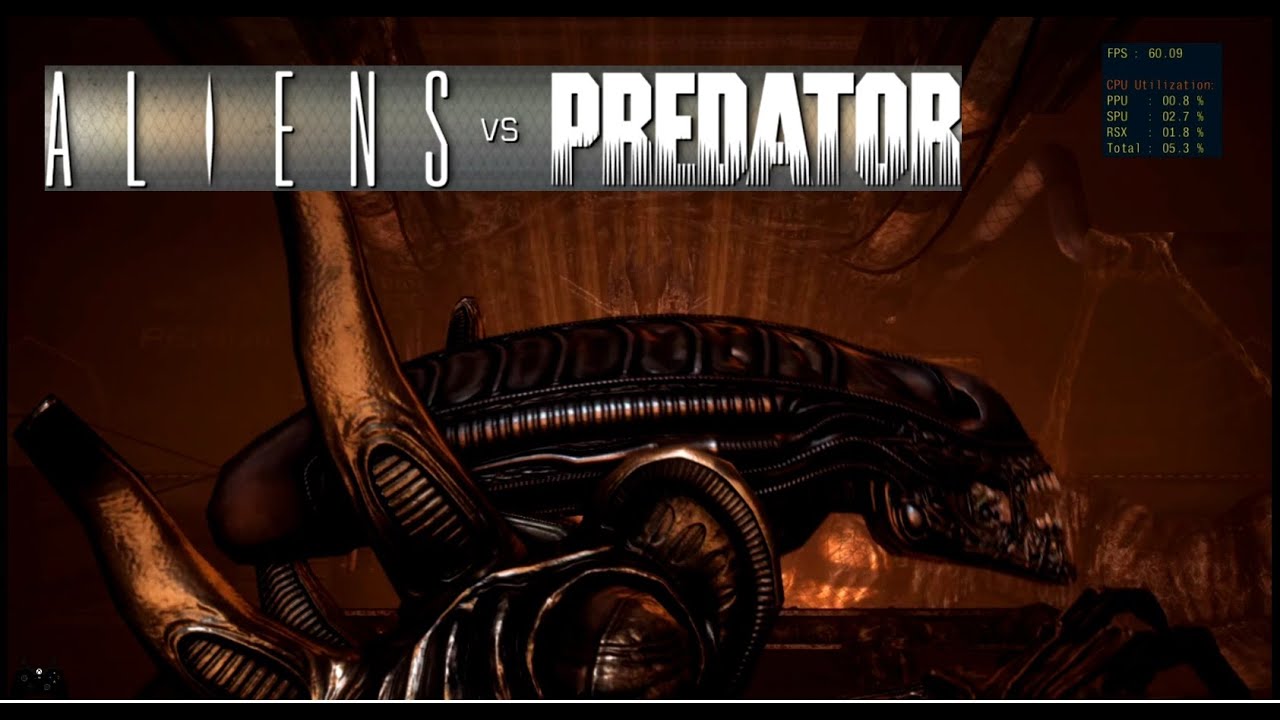 Alien vs Predator RPCS3/PS3 Emulator Showcase [Playable] - YouTube