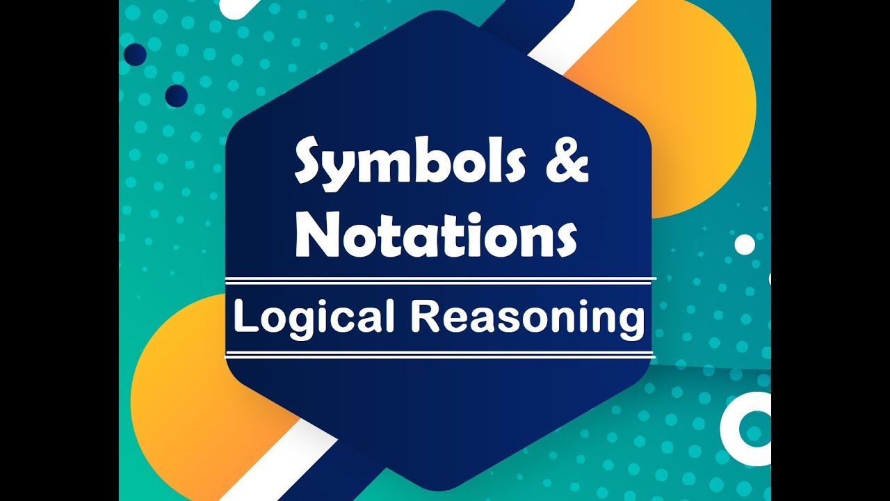 Logical Reasoning & Data Interpretation - Symbols and Notations - YouTube