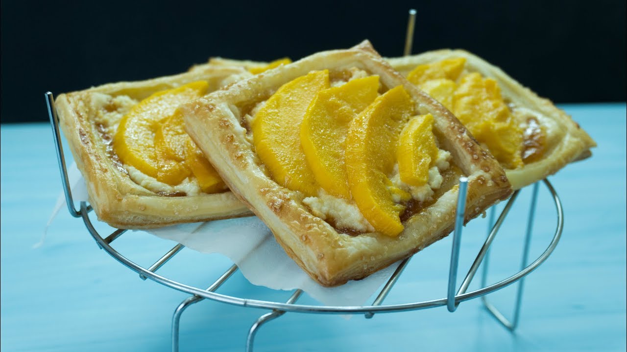 Mango Cream Cheese Puff Pastry recipes - YouTube