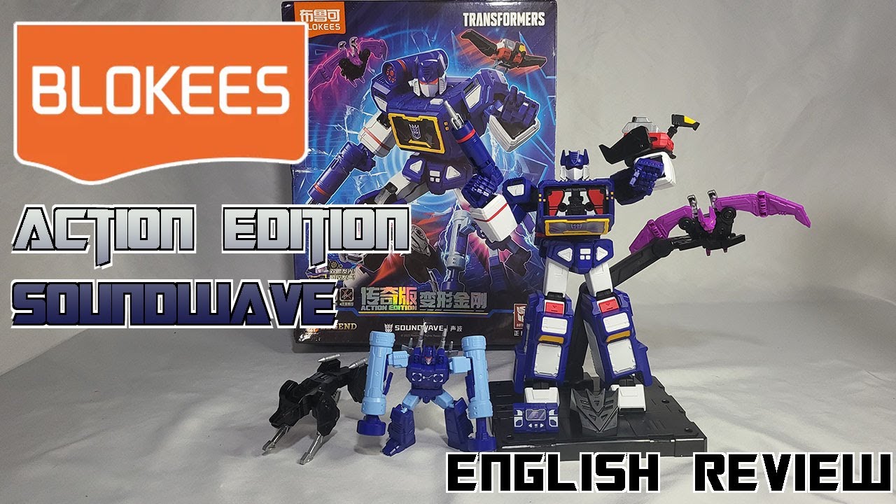 Video Review - Blokees - Action Edition - Soundwave - YouTube