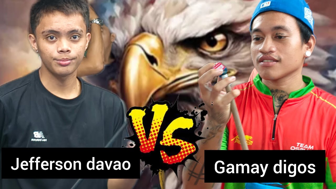 JEFFERSON DAVAO VS GAMAY DIGOS 8/10 PARTIDA 10 BALLS BAKBAKAN SA ...