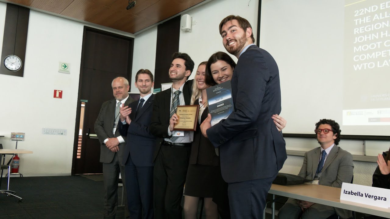 John H. Jackson Moot Court Competition - YouTube