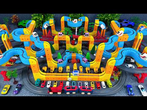 13-minute satisfying magnetic roller coaster unboxing toy ASMR feeling | Toy evaluation