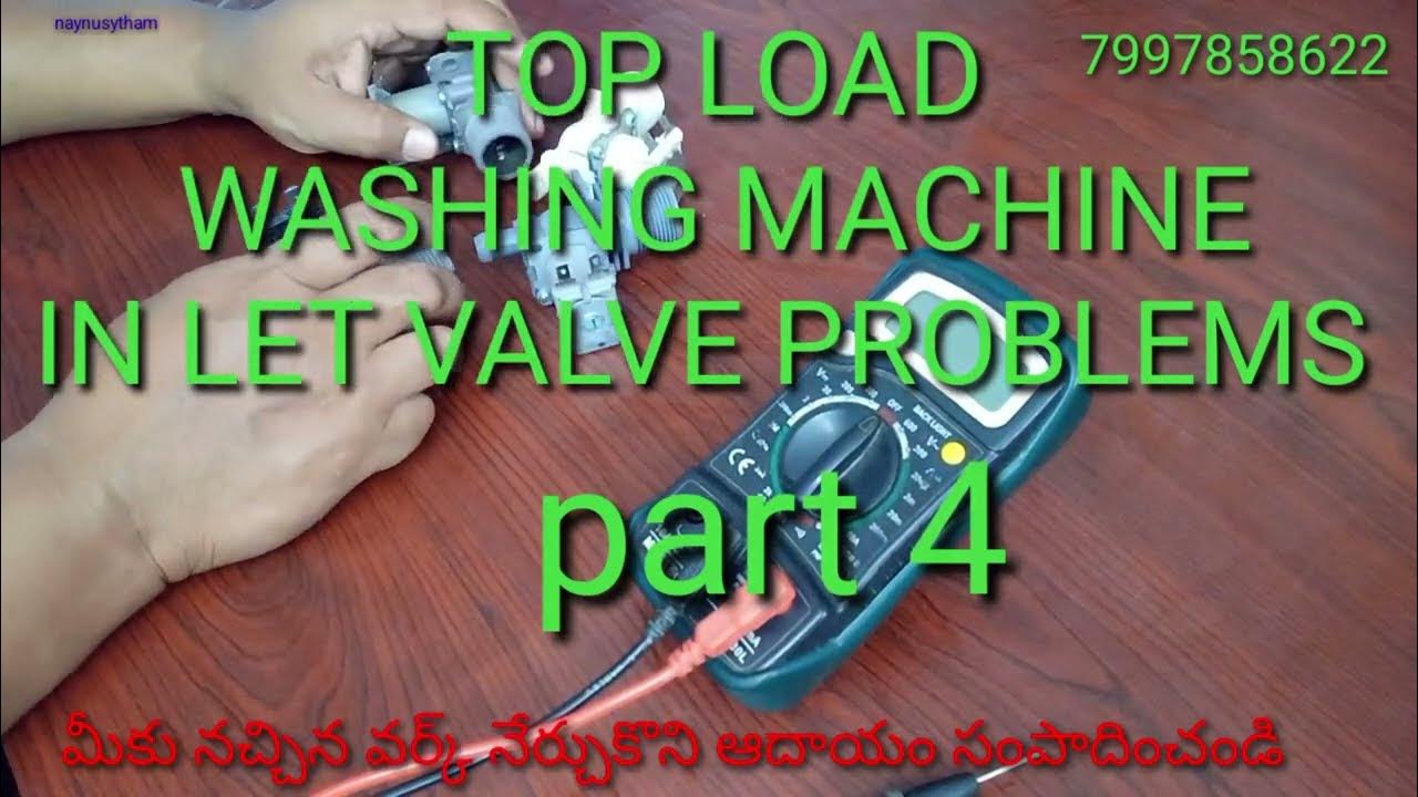 washing machine tutorial part 4 - YouTube