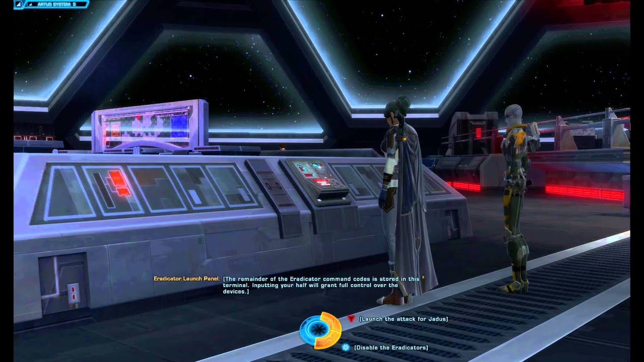 [SWTOR] Imperial Agent storyline part 123 - Eradicator's fate - YouTube