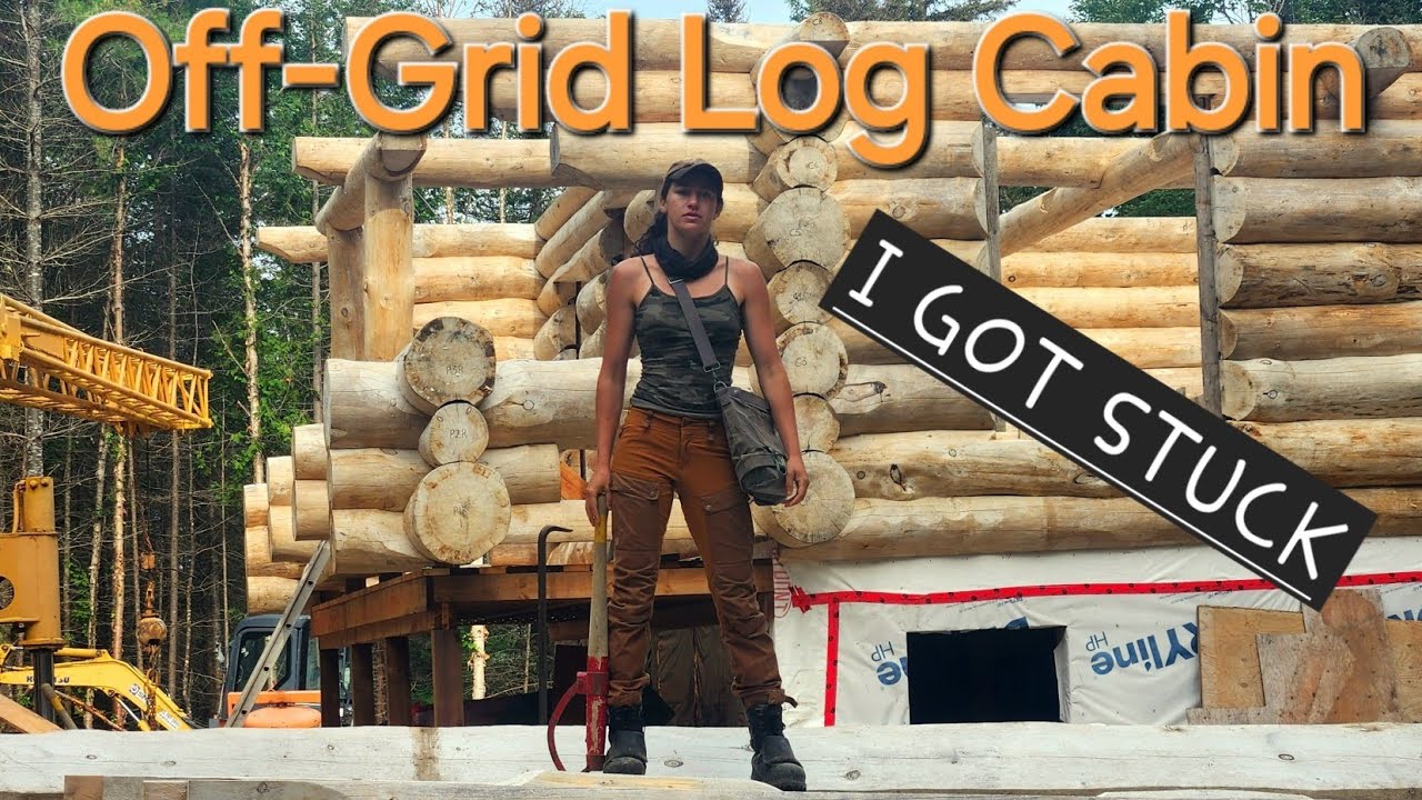 |Ep9| Gone Off-Grid•Log Cabin Build - YouTube