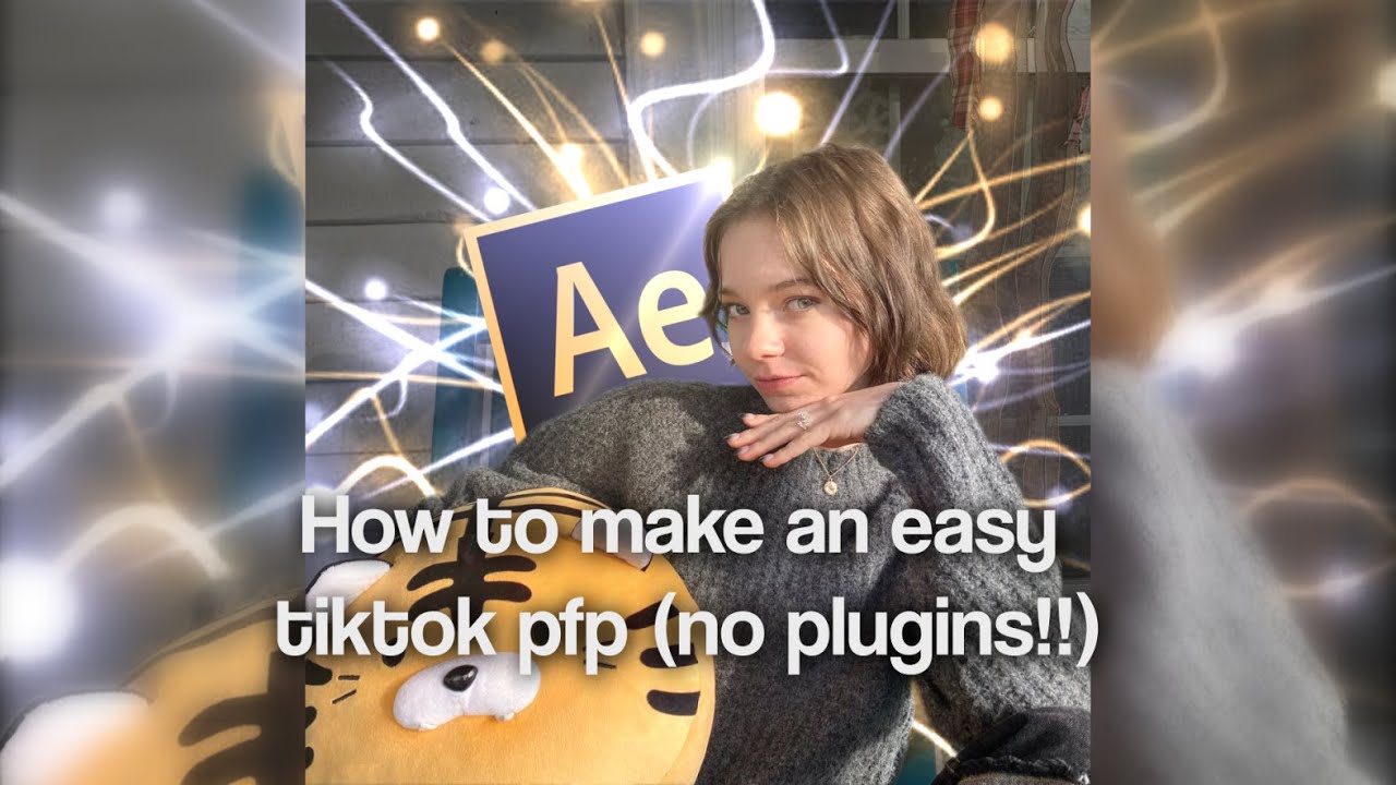 How to make an After Effects/Tiktok Pfp - YouTube
