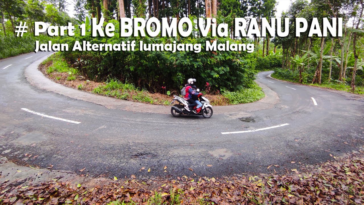 Jalan Alternatif Lumajang Malang || Ke BROMO Via Ranu pani Part 1 - YouTube