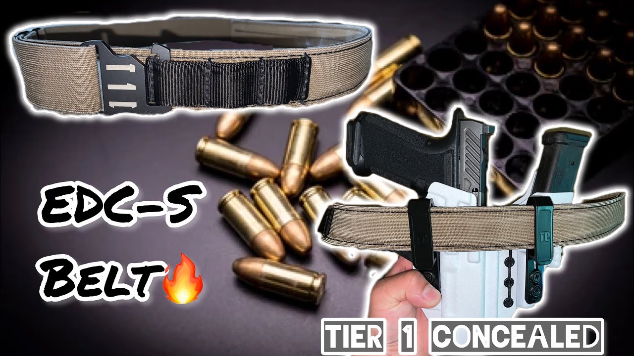 EDC-S BELT *TIER 1* (Review) - YouTube