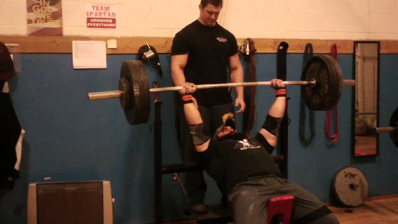 Incline Bench - 345 x 5 - PR - YouTube
