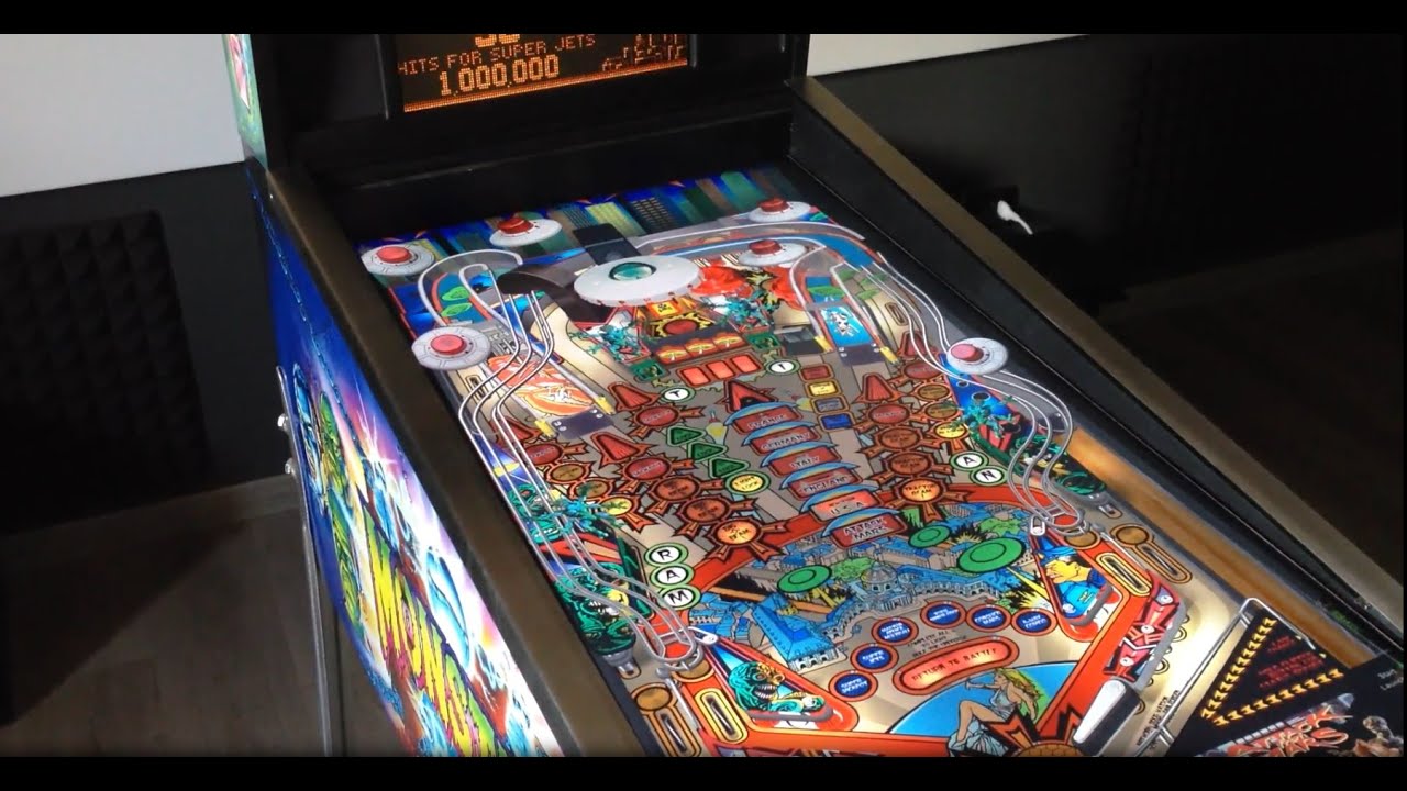 Virtual Pinball attack from mars pincab visual pinball - YouTube