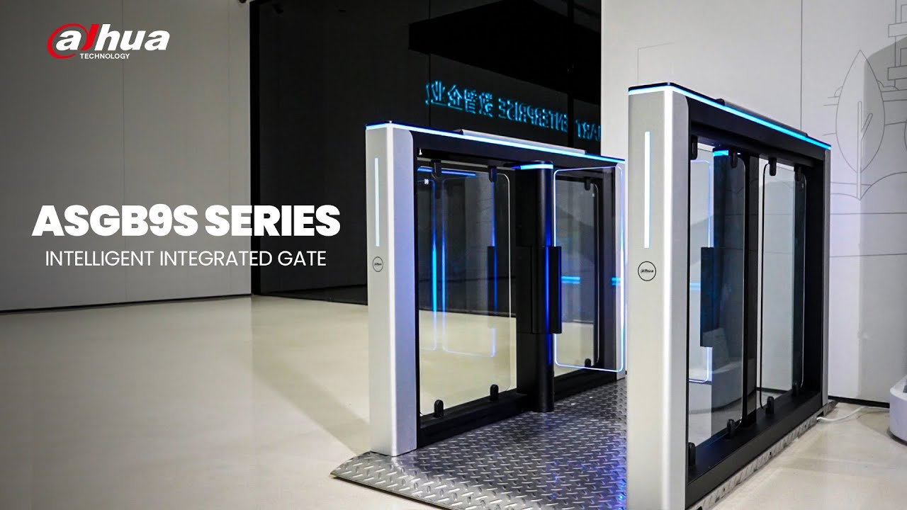 Dahua ASGB9S Series Intelligent Integrated Gate Highlight - YouTube