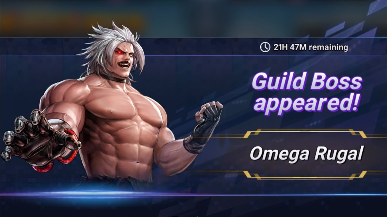 KoF AllStar Guild Raid Omega Rugal 95 First Impression - YouTube