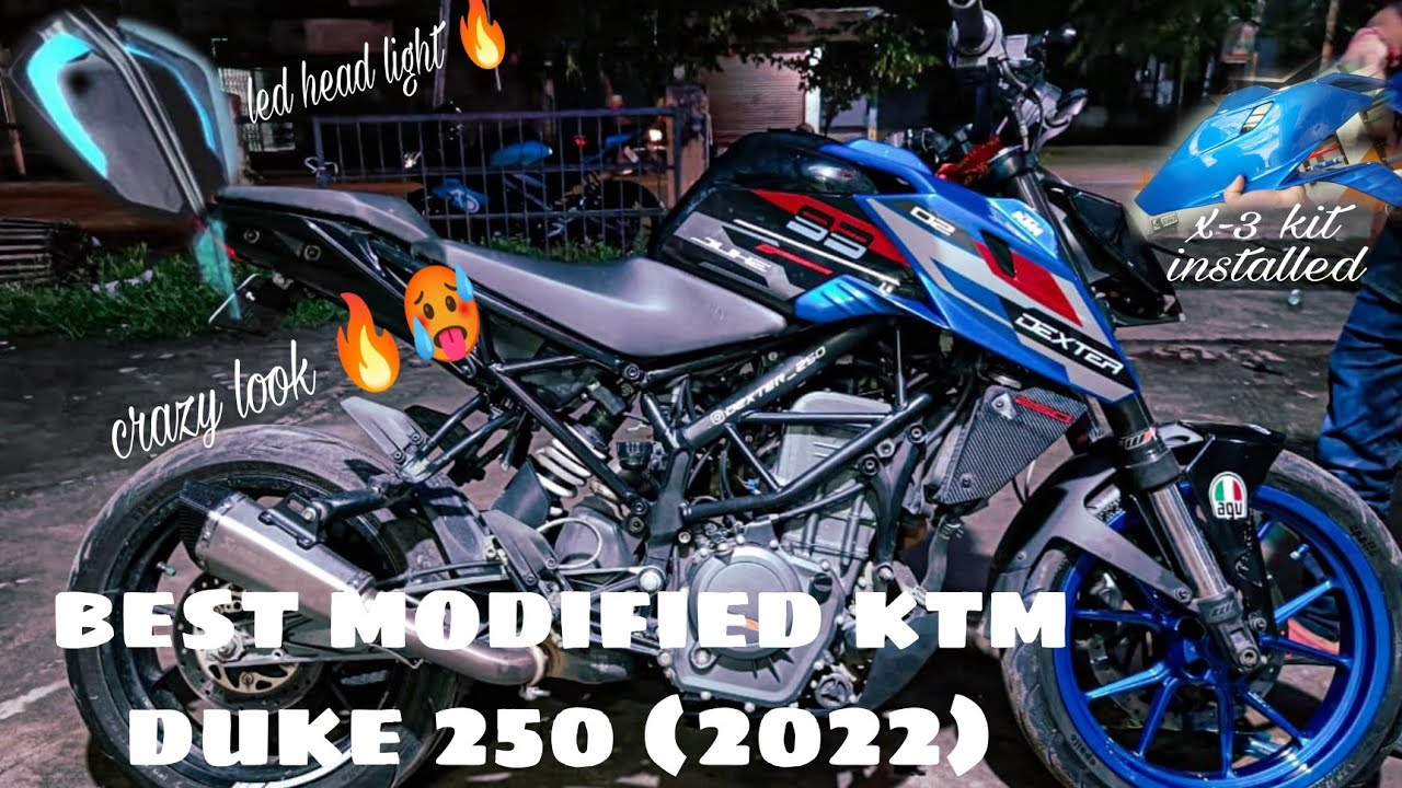 The Best modified ktm duke 250 In India @autowrapsghy3589 @KTM ...