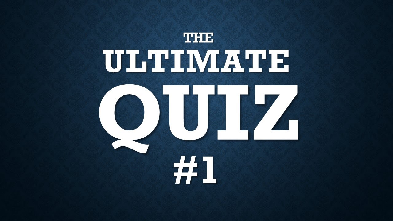 THE ULTIMATE QUIZ #1 | VIRTUAL PUB QUIZ - YouTube