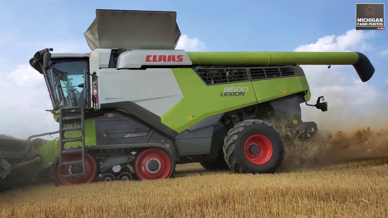 NEW 2020 Claas Lexion 8600 and Claas Lexion 750 with Fendt 1038 in 400 ...