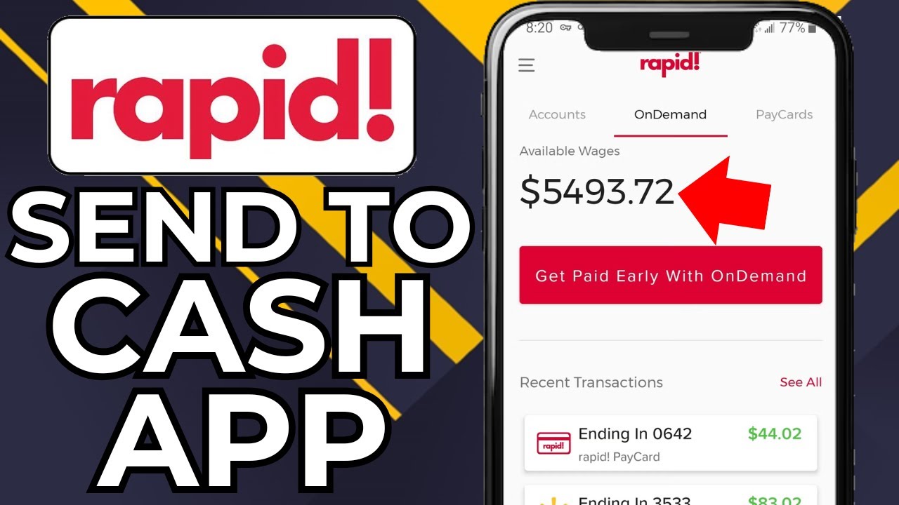 HOW TO TRANSFER MONEY FROM RAPID CARD TO CASH APP (2024) - YouTube
