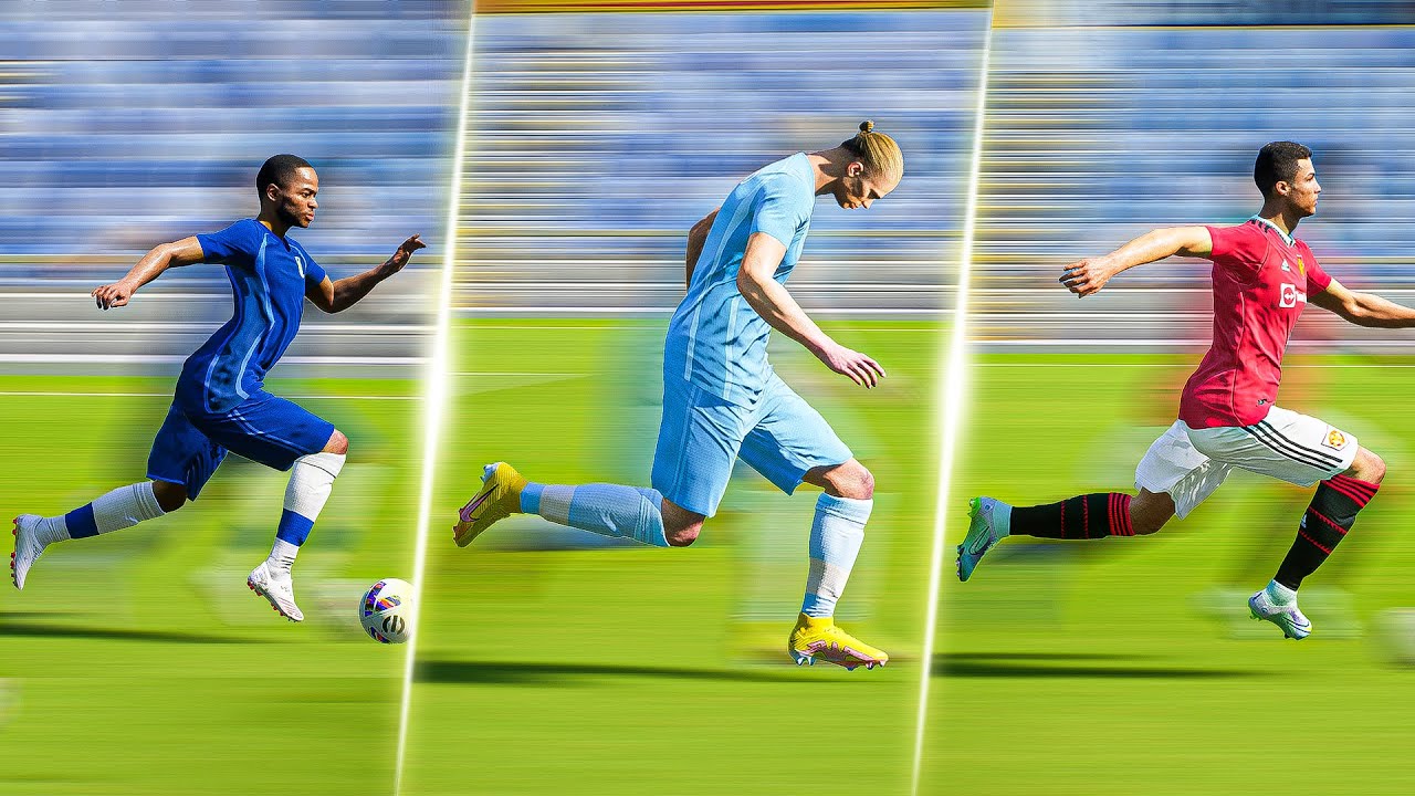 eFootball 2023 Signature Running Styles (ft. Haaland, Sterling, Salah ...