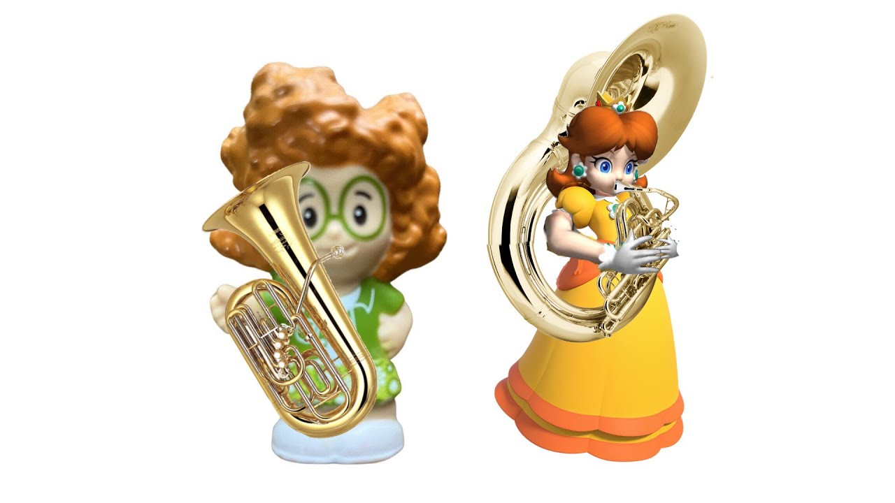 Classic Sofie playing the Tuba with Princess Daisy (for ...