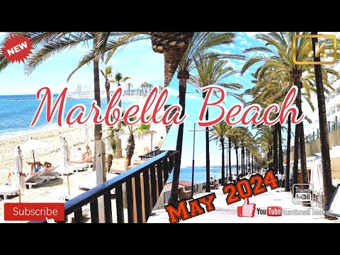 Marbella Beach | May 2024 | sunshine walk | Promenade | travel ...