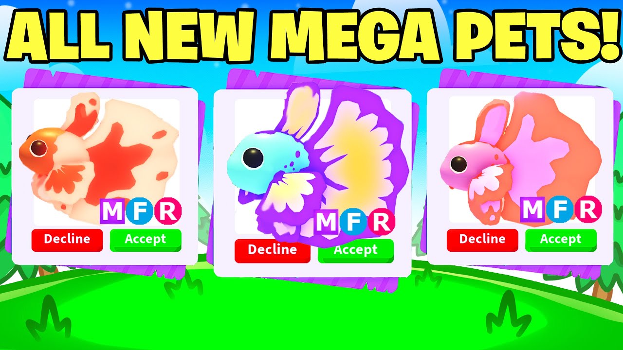 TRADING ALL THE NEW MEGA BETTA FISH! (Adopt me Roblox) - YouTube