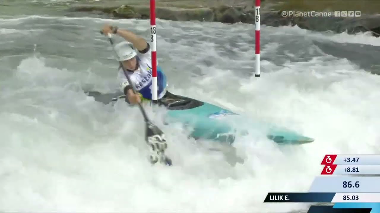 Noemie Fox Australia Semi-Final / 2023 ICF Canoe-Kayak Slalom World Cup ...