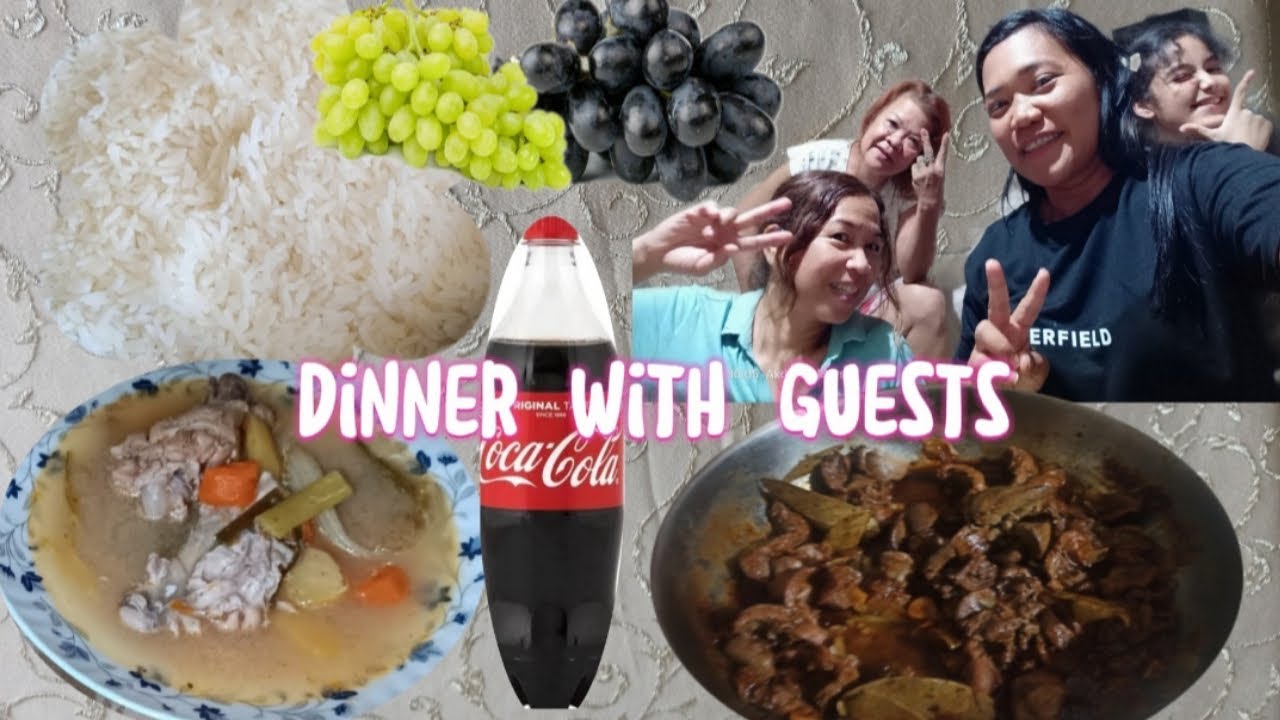 Welcoming The New Kabayan For Dinner At Home - YouTube