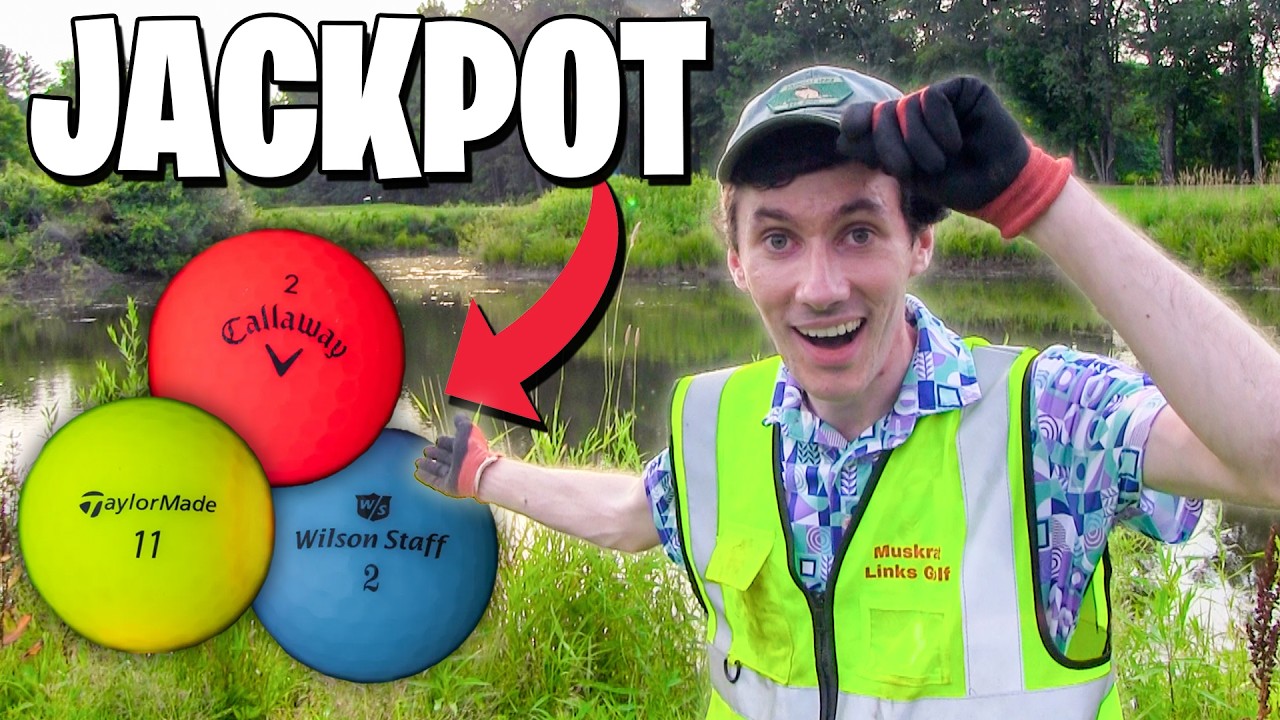 Golf Ball Hunting for the RAREST Colors & Patterns (CRAZY!) - YouTube