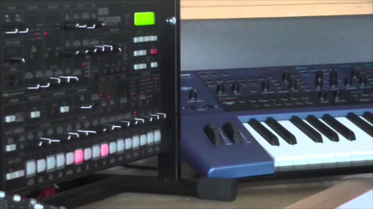 Korg MS2000BR: sound demo 2 - YouTube