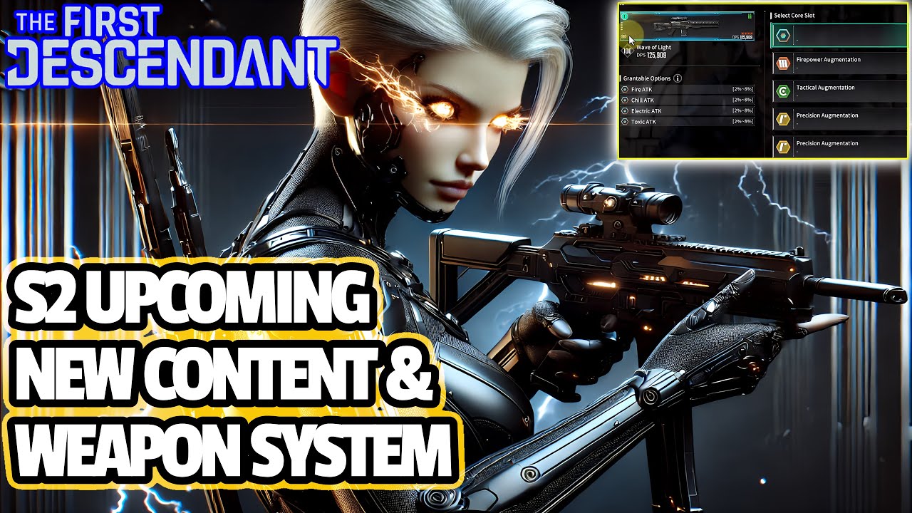 [FIRST DESCENDANT] The NEW Weapons System & NEW Content For Season 2 ...
