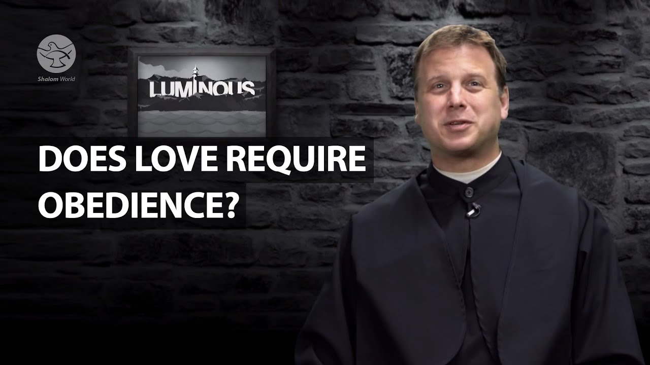 Does Love Require Obedience? | Fr Augustine Wetta | Luminous - YouTube