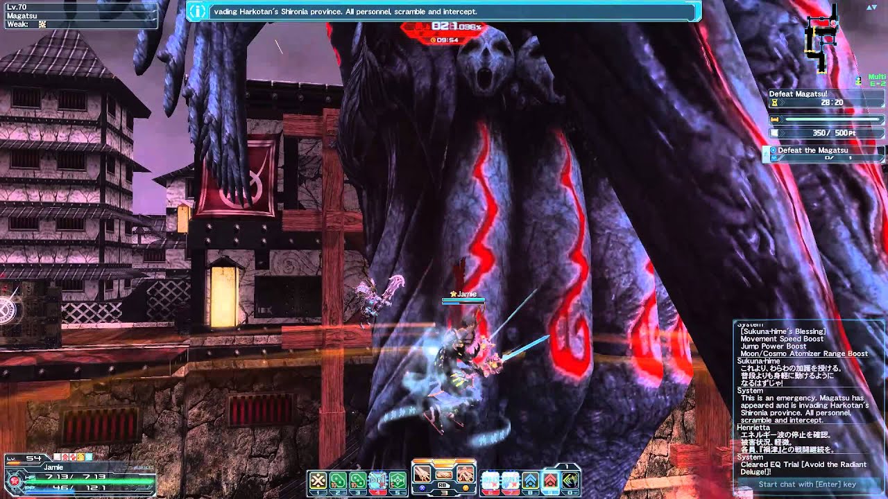 PSO2 Magatsu - YouTube