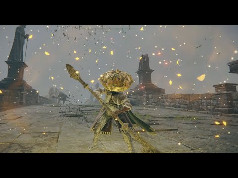 Pumpkin' Head in GOLDENLAND (Elden Ring PVP) Golden Halberd, Golden Land, Patch 1.07, RL 137