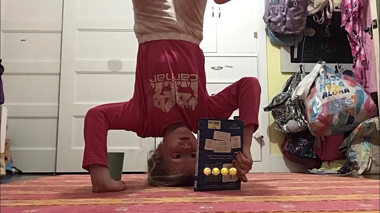 Trying to do a headstand for 10 minutes straight do you think I can do ...